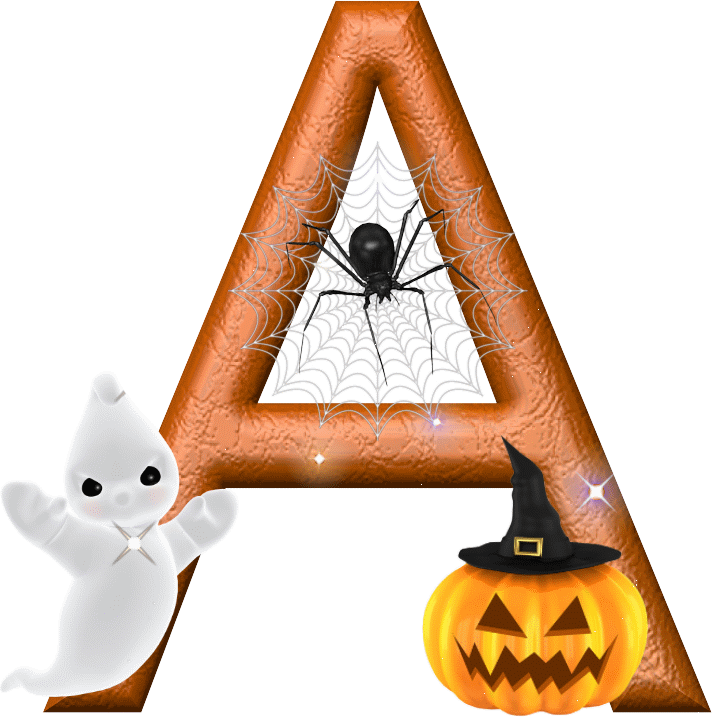 Mes creations alphabet halloween