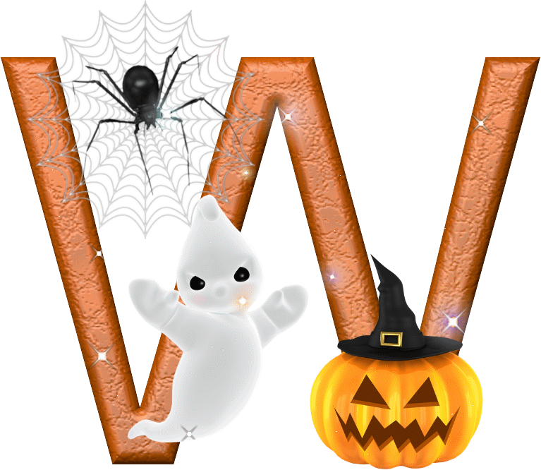 Mes creations alphabet halloween