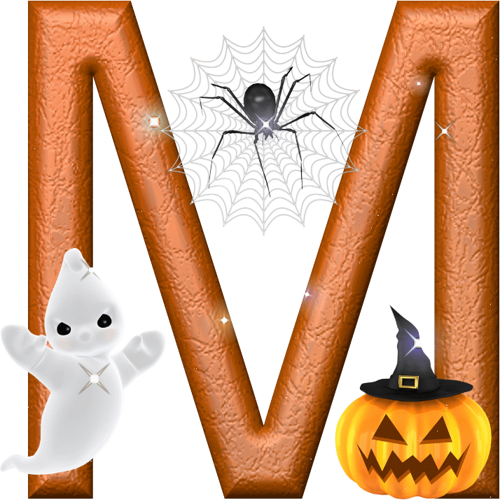 Mes creations alphabet halloween
