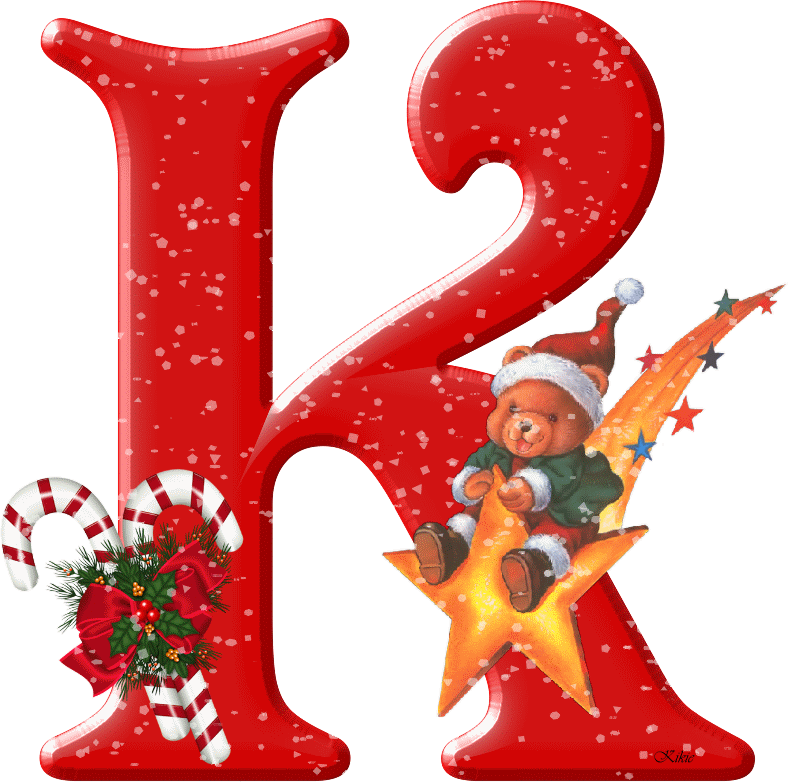 Mes créations alphabet noël *2*