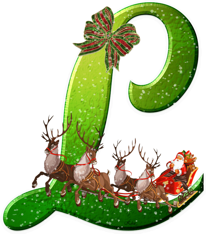 Mes créations alphabet noël *2*